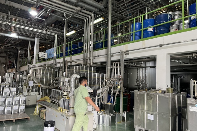 Sakata Ink Factory, Binh Duong – Provide meters for the production line.